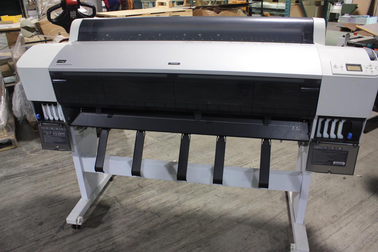 Lot #18: 44-inch Epson Stylus Pro 9800 (Ships from Brainerd, MN) - WireBids